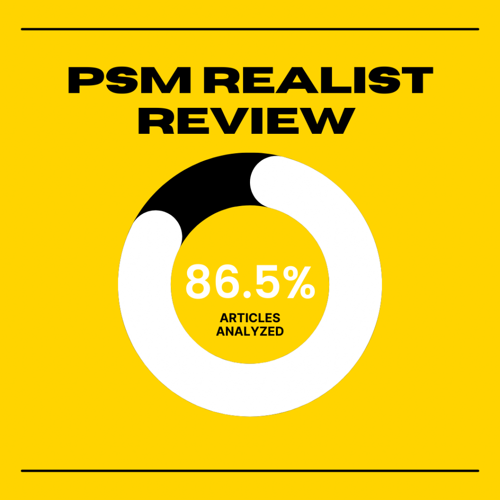Progress on Public Service Motivation Realist Review: 341 Articles ...